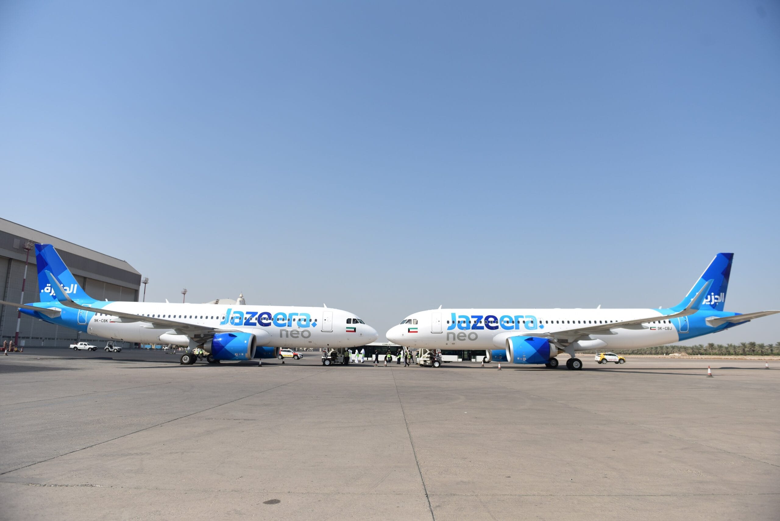 Jazeera Airways celebrates delivery of 10th& 11th Airbus A320neos